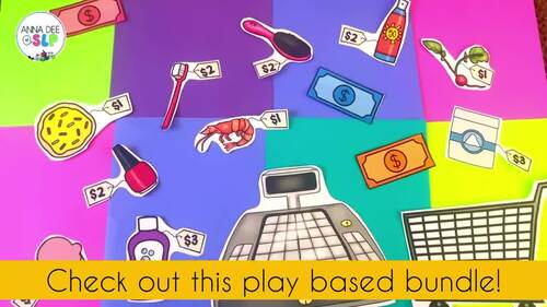 Play Based Articulation Activities for Speech Therapy by Anna Dee SLP