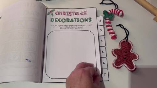 Fun Fact File Flip Book Template Christmas Traditions Interactive ...