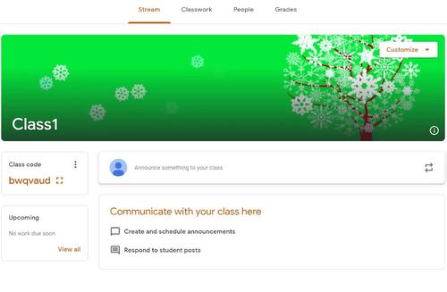 Animated Google Classroom Headers (Four Seasons) Banners - Distance ...