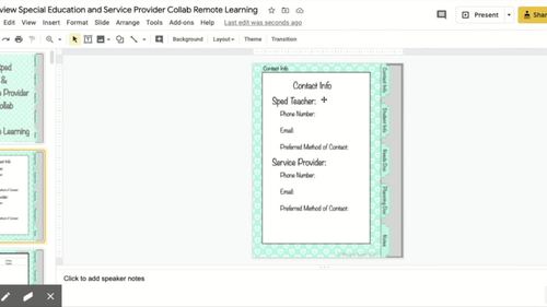 Sped Teacher's Guide to Remote Learning: The Collab and Organization Bundle