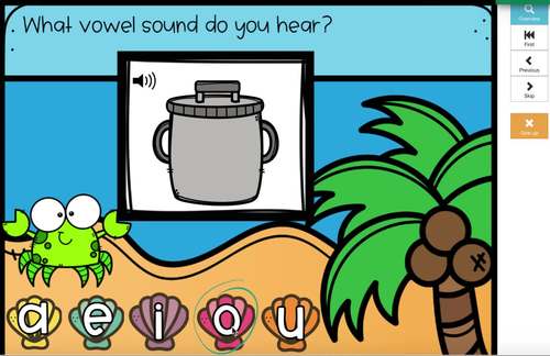 CVC Medial Sound - Bundle - Phoneme Isolation - Boom Cards - Digital ...