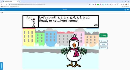 Hide and Seek with Snowman Friends: Fly, Bird! | TPT