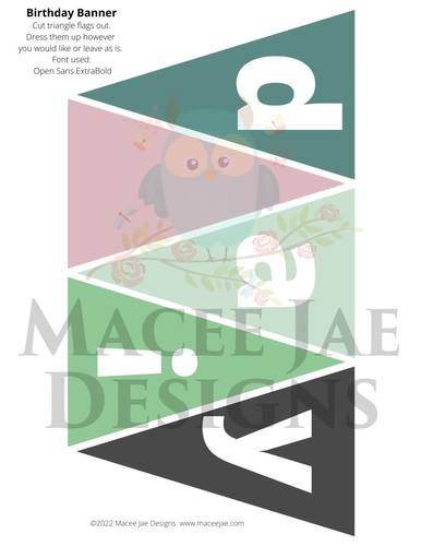 Llama Cactus Birthday Bundle Instant Download Printable Digital File ...