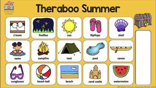 Theraboo Seasons: Interactive No Print Cariboo Game for Speech Therapy
