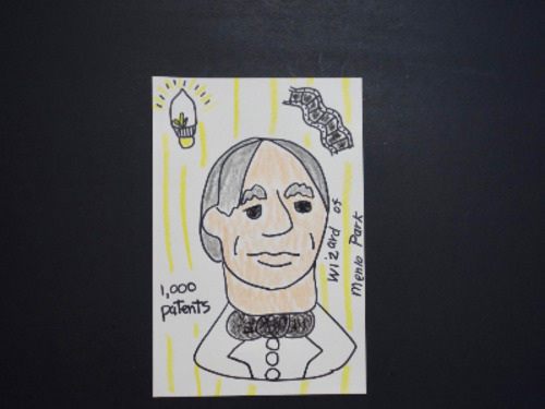 Let's Draw Thomas Edison! by Patty Fernandez Artist | TPT