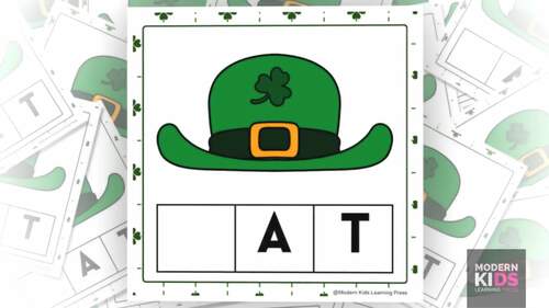 St Patrick's Day Beginning Letter Missing Worksheet by ModernKids ...