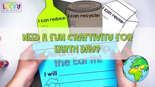 Earth Day Craft and Writing Activity Earth Day Activity Earth Day ...