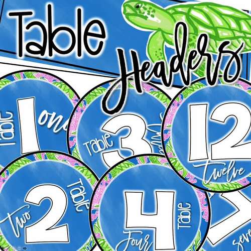 Under the Sea Classroom Decor Bundle | Ocean and Beach Calming Watercolors