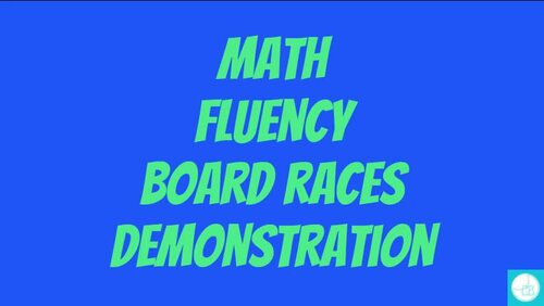 Student Engaging Fluency Board Races: Focus on Fractions | TPT