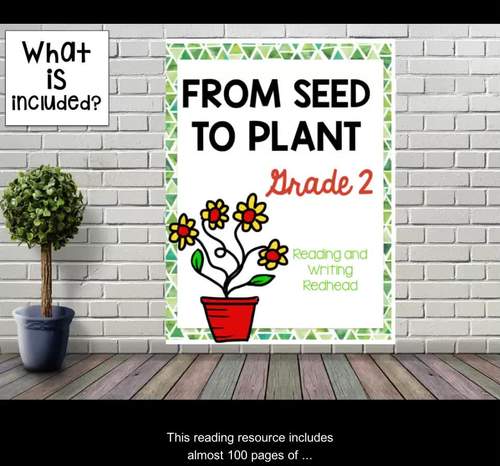 From Seed to Plant Journeys Second Grade Week 25 by Reading and Writing ...