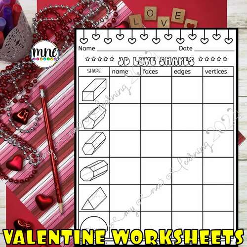 Valentine's Day Math ELA Literacy Grammar Phonics Creative Writing ...