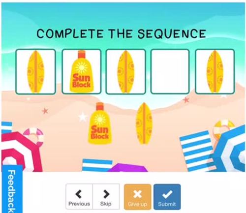 Summer Sequence Spatial Awareness and Visual Discrimination | TPT
