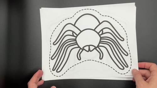 Spider Cut Outs 5 Spider Designs in 3 Sizes Halloween Crafts ...