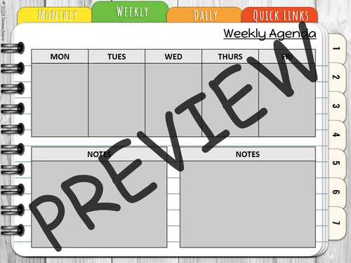 Math Digital Notebook Teacher Planner: Square Tables: Editable Seating