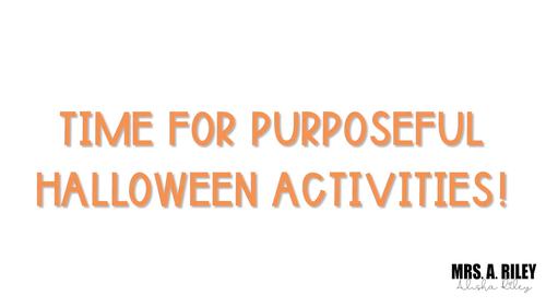 Halloween Activities - Middle School English - Nonfiction, Grammar ...