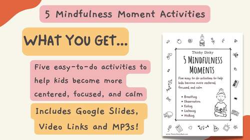 Mindfulness Activities for Social Emotional Learning and Self Regulation