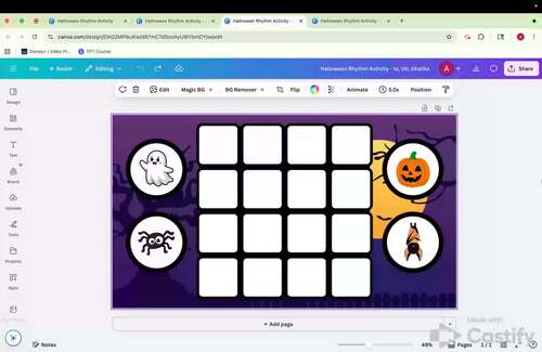 Spooky Rhythms - Halloween Rhythm Activity by The Ginger Groove | TPT