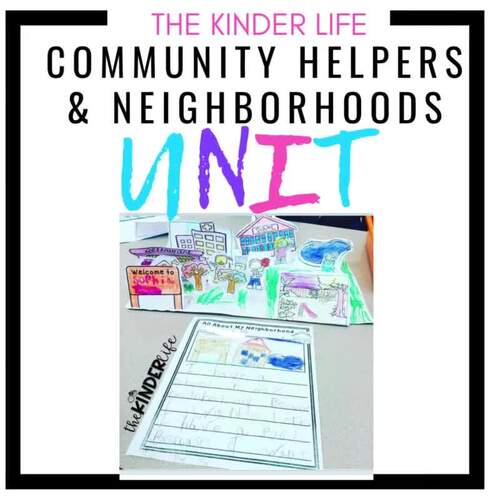 Community Helpers & Neighborhoods Interactive Unit | Project Based Learning