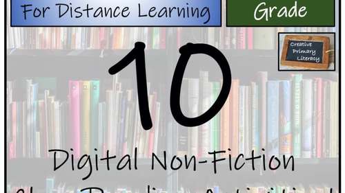 Ten Close Reading Activities Bundle A | Digital & Print | 3rd Grade ...
