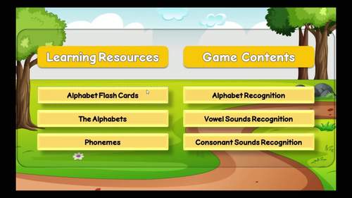 English Alphabet Interactive PowerPoint Game by The Busy BeeCBA | TPT