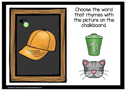 Rhyming Boom Cards™ - Phonemic Awareness Distance Learning - Learning ...