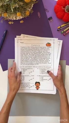 Reading Comprehension - multiple choice, written response - 2nd grade ...