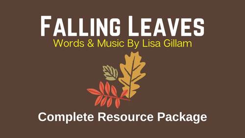Fall Song and Singing Game - Matching Game - Music Opposites Slow and Fast