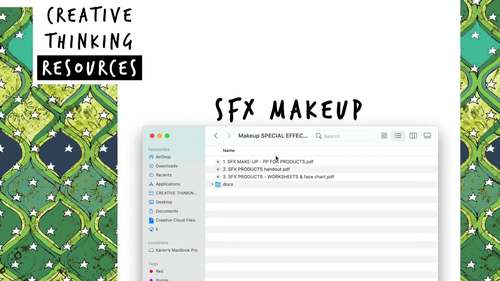 Makeup SPECIAL EFFECTS | Introduction to SFX Products PP | TPT