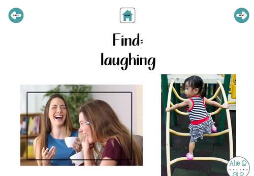 ACTIONS in Pictures BOOM Cards™ for Speech Therapy by Alie B SLP