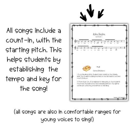 Elementary Music Songs and Games – 30 Song Collection with Audio