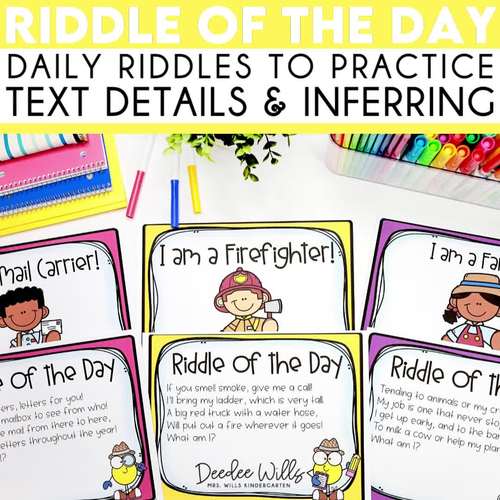 Valentines Day Riddle of the Day | Community Helpers and More February ...