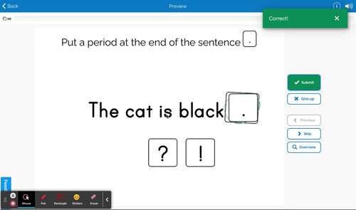 Period Punctuation with Boom Cards by TargetTeacherWoman | TPT