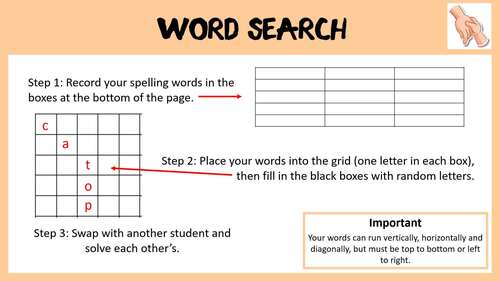 Spelling Practice Revision Activities - No Prep Any List Worksheets ...