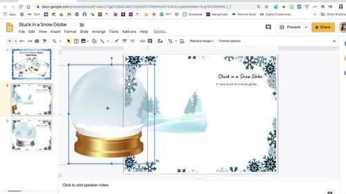 Stuck in a Snow Globe | Slides | Digital by Snap and Teach | TPT