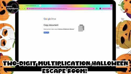 Two-Digit Multiplication Madness!|Double Digit Multiplication Activity|