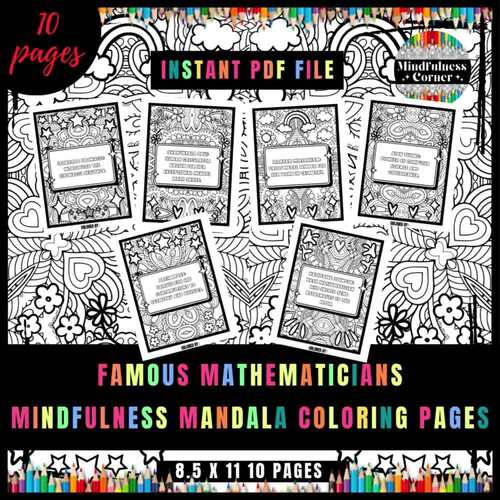 Famous Mathematicians, Decorations Saying, Word Wall, No Prep | TPT