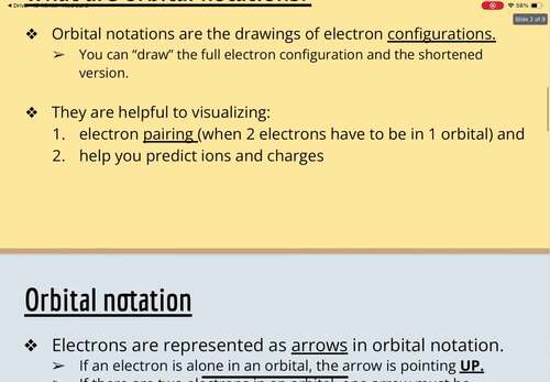 Orbital Notation Notes Bundle by Elemental Excellence | TPT