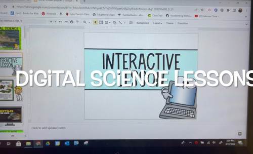 Digital Science Interactive Lessons: Life Cycles Unit | TPT