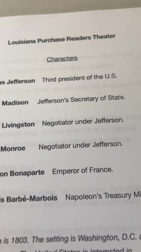 Louisiana Purchase Readers Theater by The Glass Academy | TPT