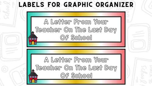Read It Up! A Letter From Your Teacher On The Last Day of School