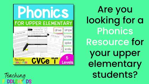 Phonics for Older Students | Reading Intervention & Decodable Passages ...