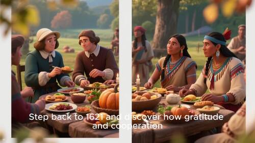The First Thanksgiving Reading Comprehension | Pilgrims & Wampanoag