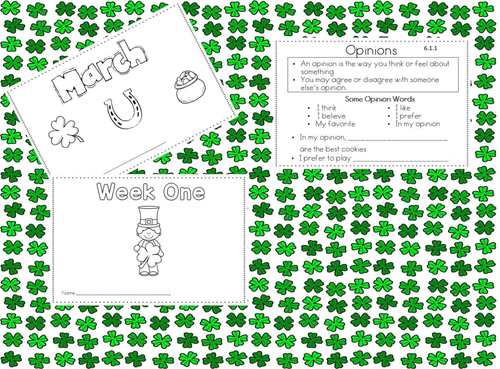 March Writing Prompts for 1st Grade | Persuasive Writing Activities