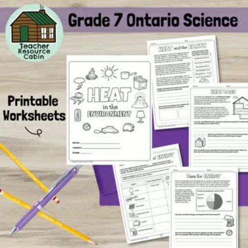 Grade 7 Science Workbooks (NEW 2022 Ontario Curriculum) | TPT