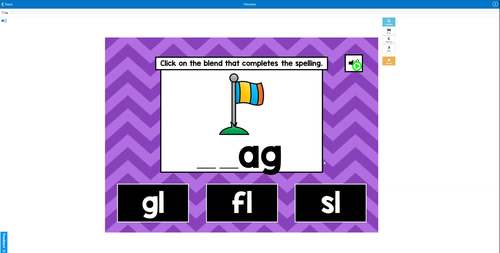 L Blends Phonics Boom Cards Interactive Digital Task Cards by First ...