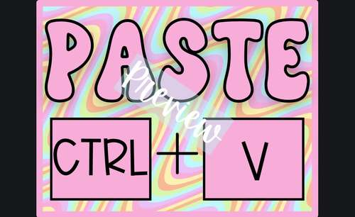 Groovy Retro Chromebook Shortcut Posters by The Curious Class | TPT