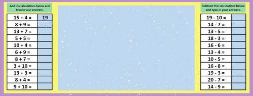 Digital Pixel Art NO PREP - Gingerbread House Addition and Subtraction ...