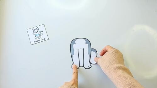 Iditarod Activity Sled Dog Racing Craft Alaska State Spring Cut & Paste ...