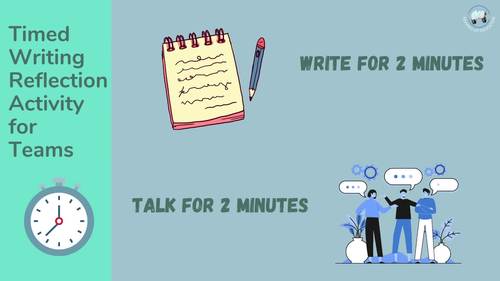 Team Building- Timed Writing/Communication Reflection (Students/Staff ...