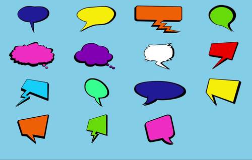15 Animated Comic Speech Bubbles #1 by The Asset Shop | TPT